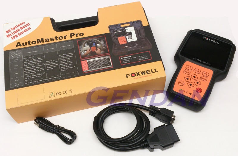 Foxwell NT644 Professional Diagnostic System - All systems on 50+ makes ...