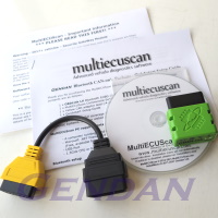 MultiECUScan Wireless Bluetooth CAN-only Diagnostic Bundle for some ...
