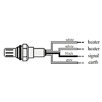 Universal 4-wire Zirconia Heated Oxygen Sensor