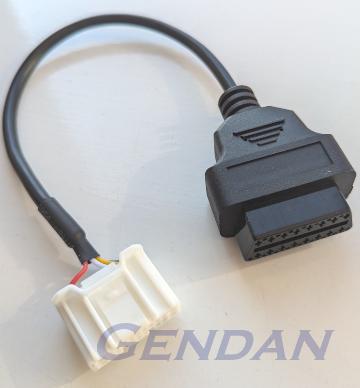 Diagnostic adapter cable (20-pin) for Tesla Model X and Model S after 2015