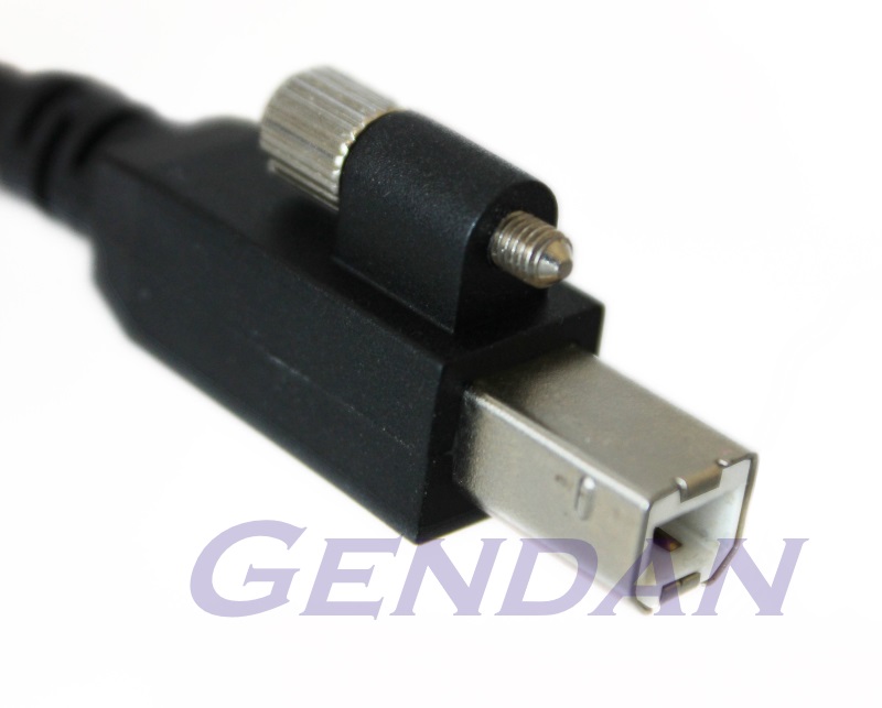 USB-A to USB-B cable (with thumbscrew) for HEX-V2 and HEX-NET interfaces