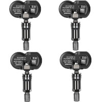 Foxwell T10 Programmable TPMS Sensor - Black Metal (Pack of 4 sensors)